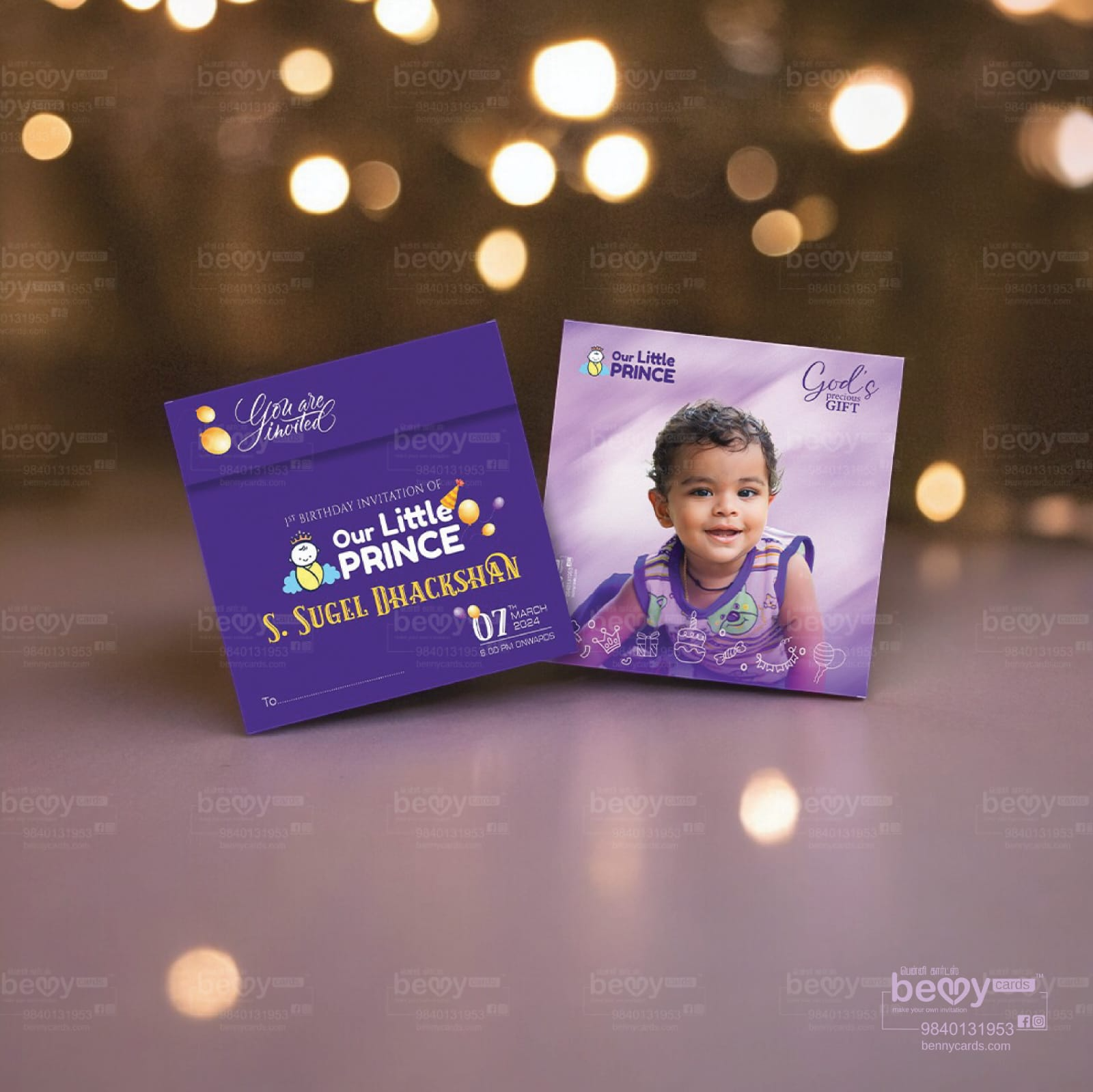 BENNY CARDS || PRODUCT DETAIL